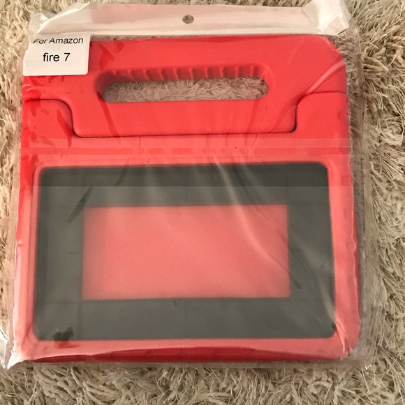 Amazon | Accessories | Amazon Kindle Fire Hd Case Cover 7 In Red | Poshmark